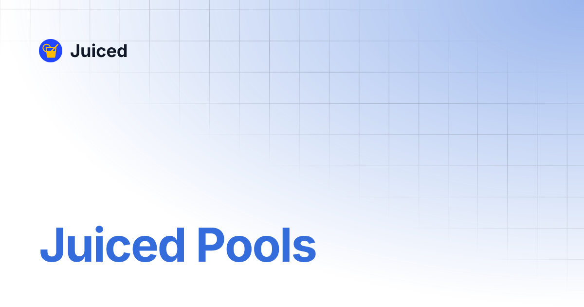 Juiced Pools | Juiced